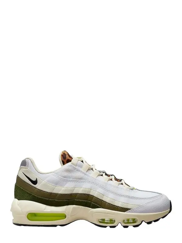 Nike Air Max 95 Leopard Tongue - White/coconut Milk/rough Green