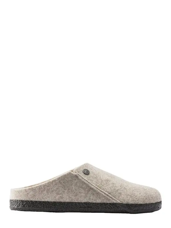 BIRKENSTOCK Zermatt Shearling Wool Felt Slipper - Eggnog