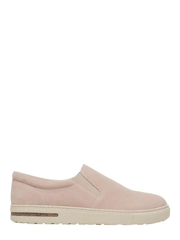 BIRKENSTOCK Oswego Suede Leather Slip-on Shoes - Light Rose