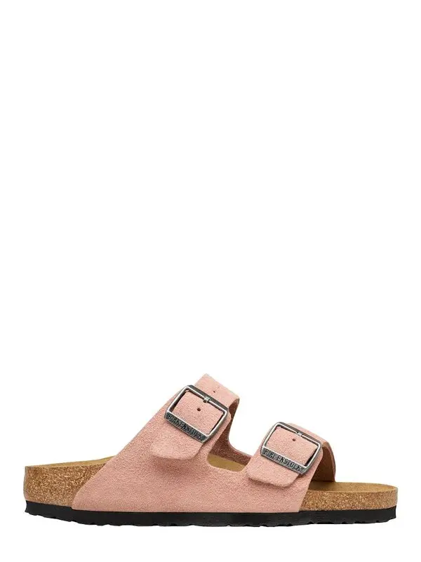 BIRKENSTOCK Arizona Suede Leather - Pink Clay