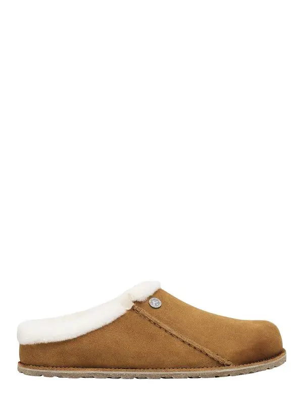 BIRKENSTOCK Zermatt Premium Suede Leather Slipper - Mink