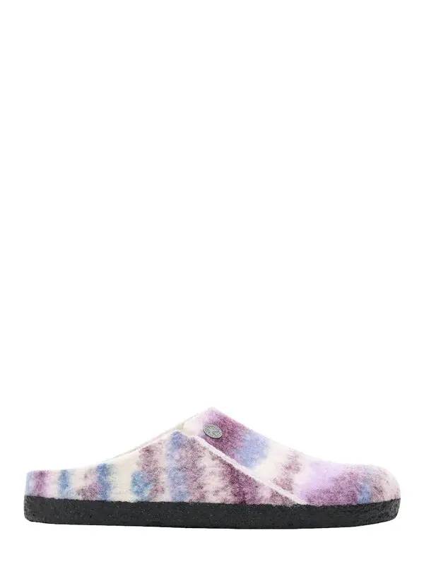 BIRKENSTOCK Zermatt Wool Felt Dyed Stripes Slipper - Dyed Stripes Mauve
