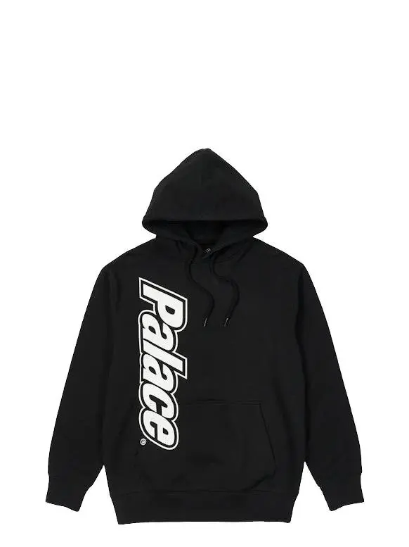 PALACE Lowercase Font Hood - Black