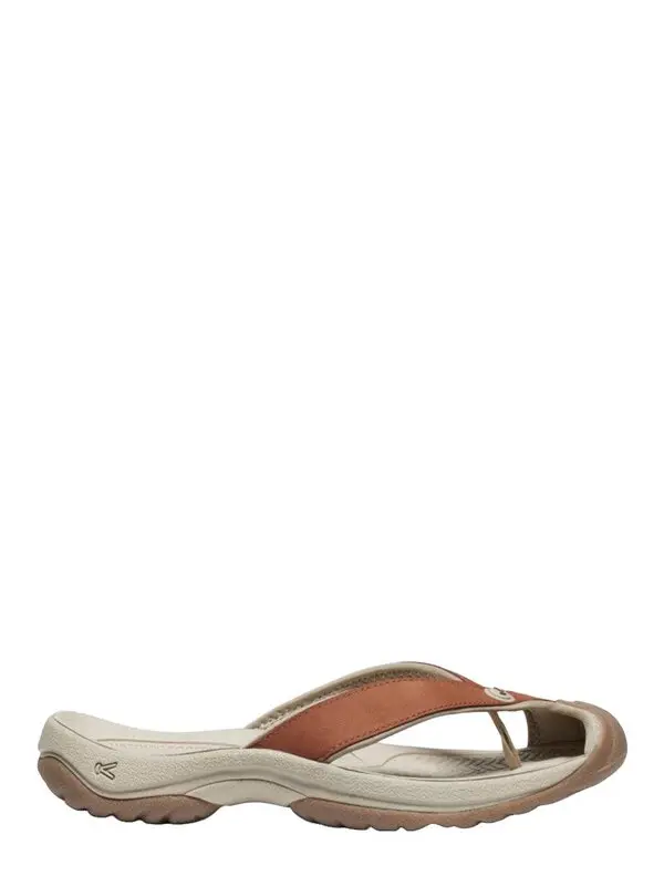 Keen Waimea Leather Flip Flop - Sorrel Horse/plaza Taupe