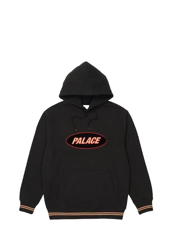 PALACE Oval Hood - Black