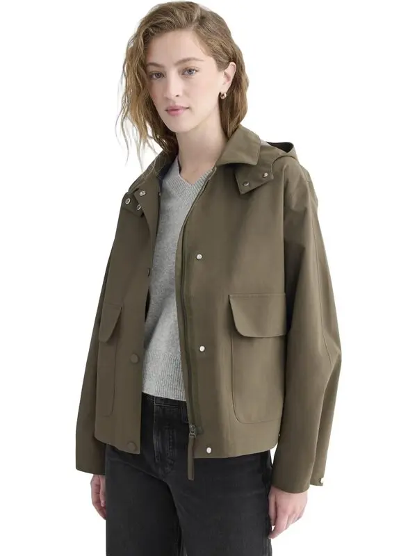 Everlane Re:cycled Nylon Barrel Jacket - Beech