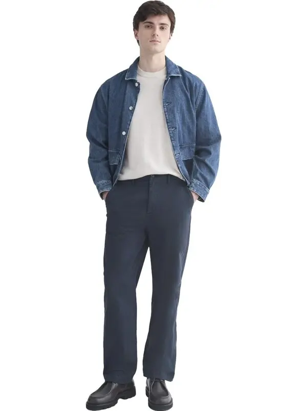 Everlane Everyday Straight-fit Chino Pant - Deep Navy