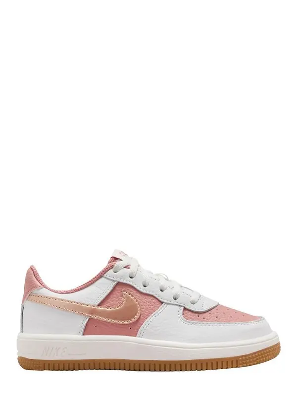 Nike Force 1 Low Metallic Sneakers - Rust Pink/summit White/sail