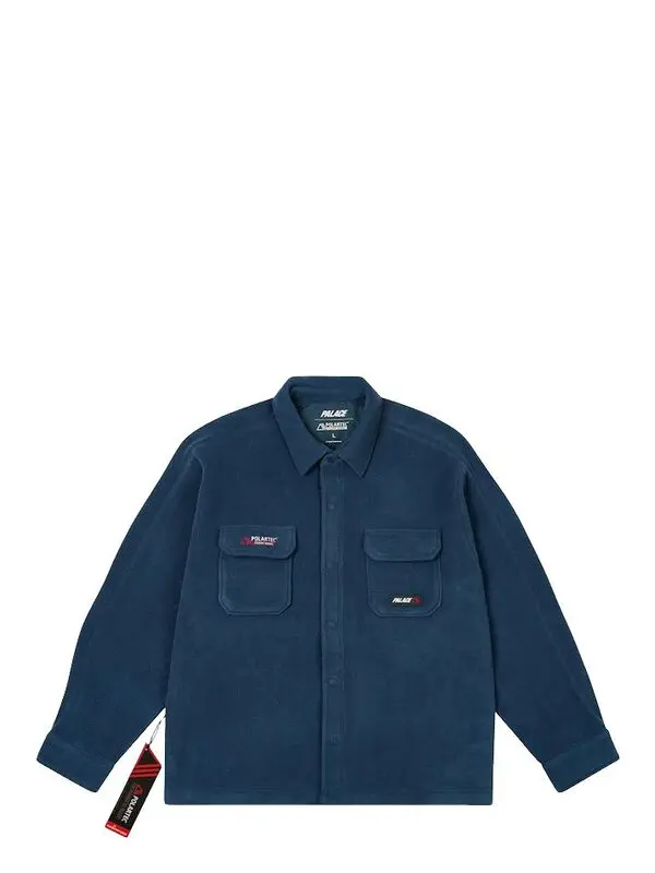 PALACE Polartec Overshirt - Navy Blue