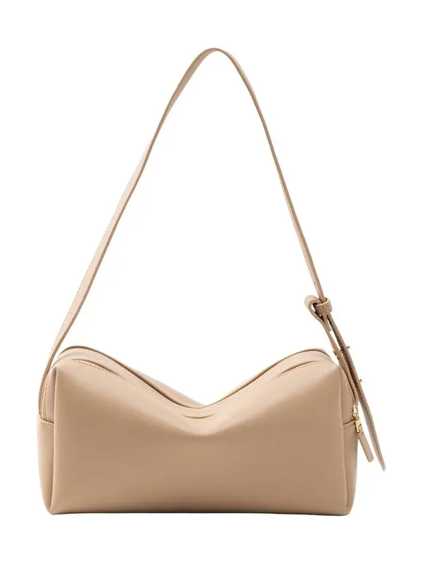 ELLEME Trousse Leather - Latte