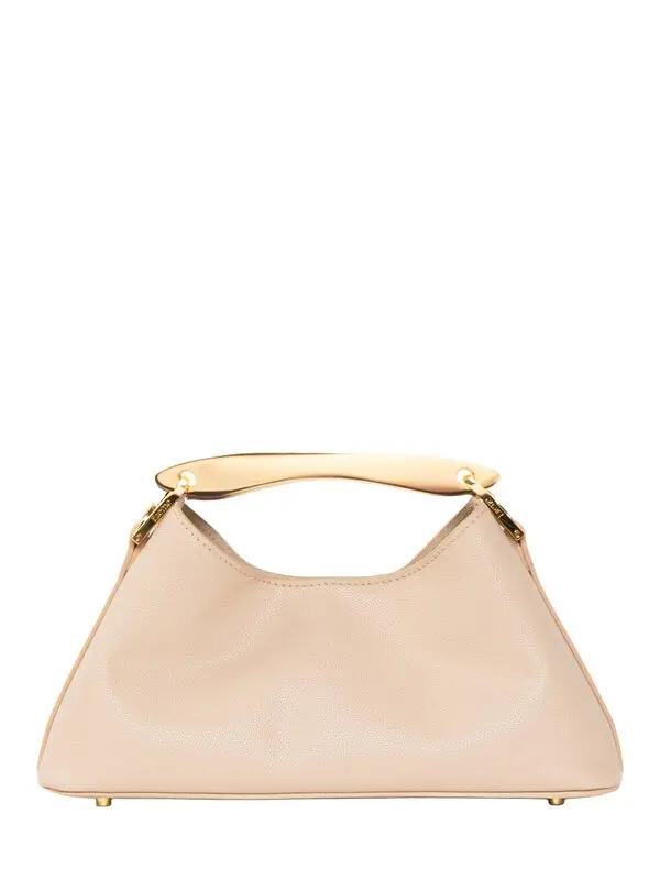 ELLEME Mini Boomerang Caviar Leather - Nude