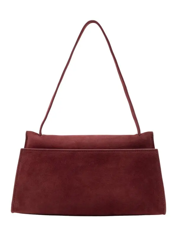ELLEME Long Papillon Suede - Burgundy