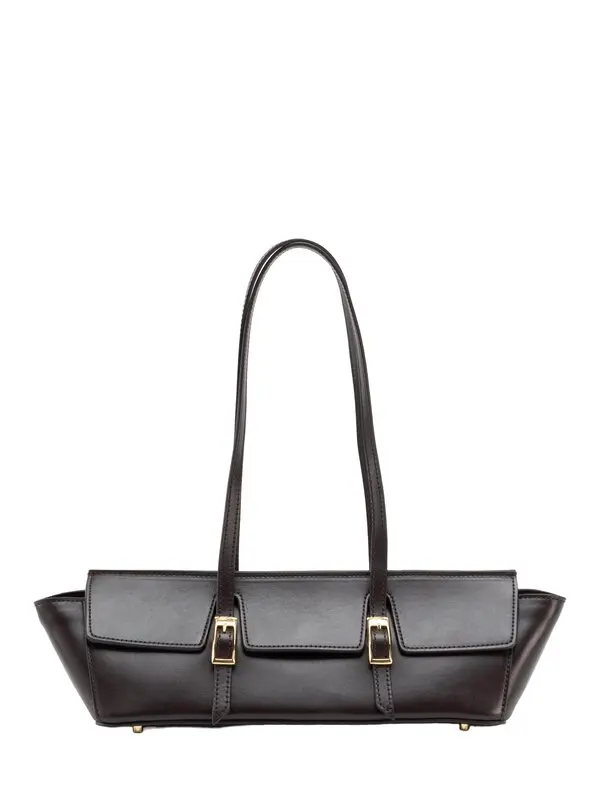 ELLEME Le Bateau Leather Shoulder Bag - Tabacco