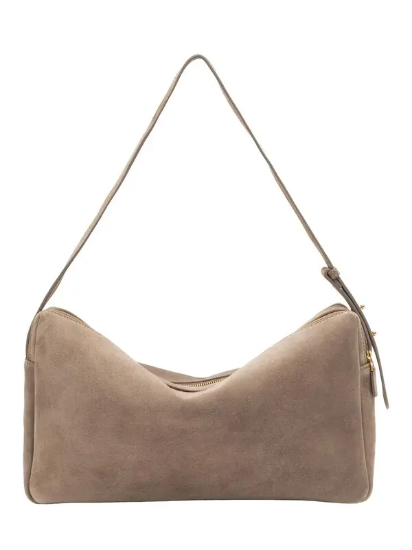 ELLEME Trousse Large Suede - Taupe