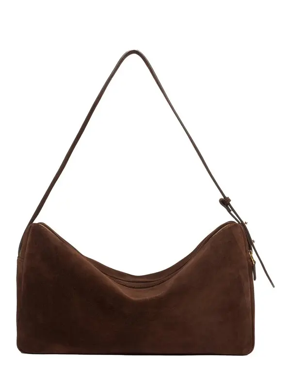 ELLEME Trousse Large Suede - Brownie