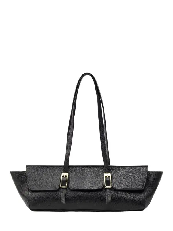 ELLEME Le Bateau Pebbled Leather - Black