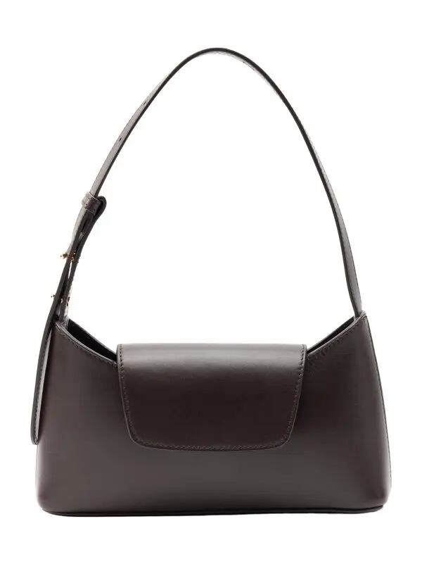 ELLEME Envelope Leather Shoulder Bag - Tabacco