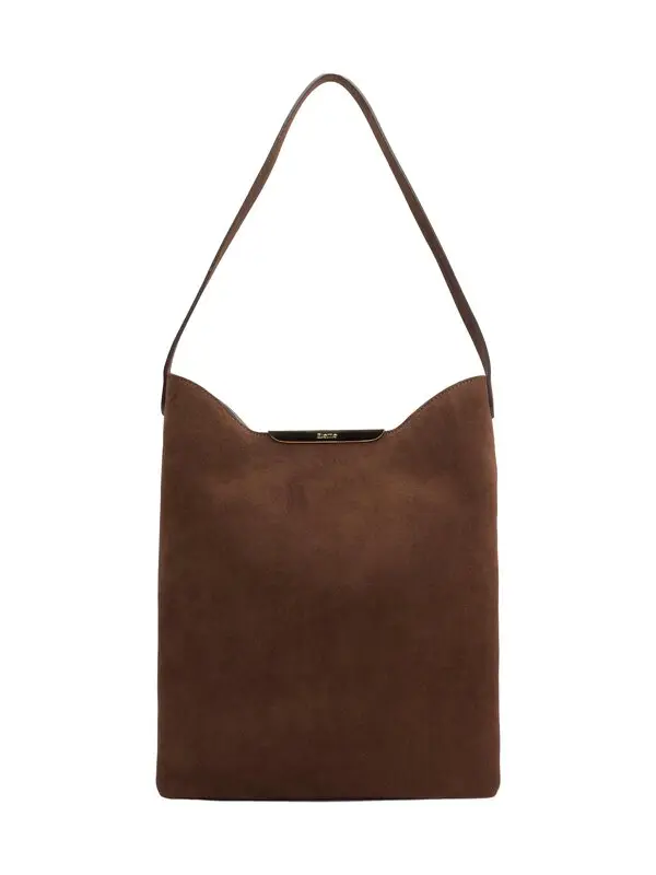 ELLEME Gemini Suede Tote - Brownie