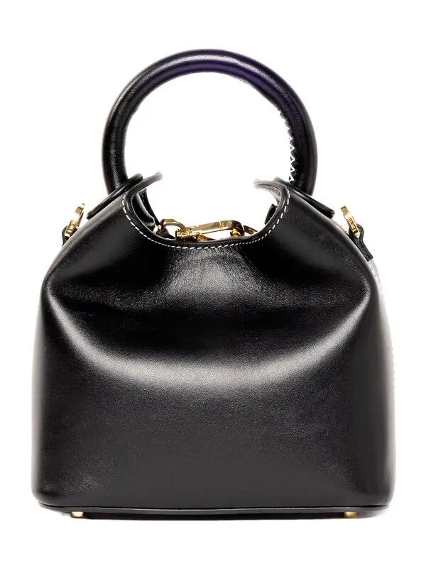 ELLEME Madeleine Leather Handbag - Black