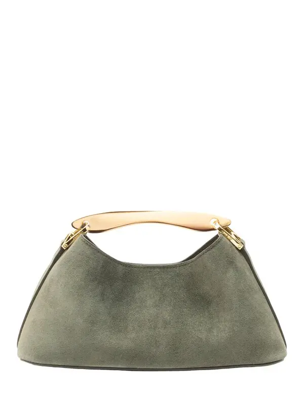 ELLEME Mini Boomerang Suede Bag - Khaki