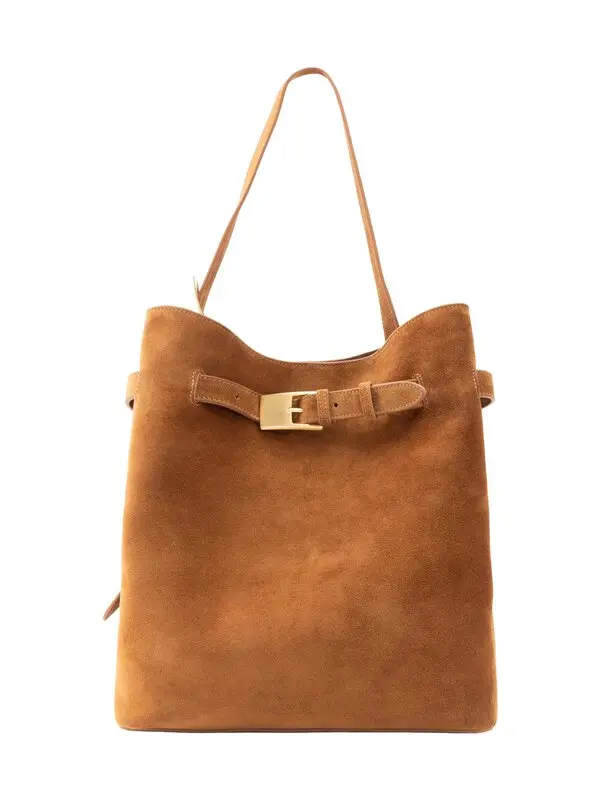 ELLEME Belt Bag Suede - Cognac