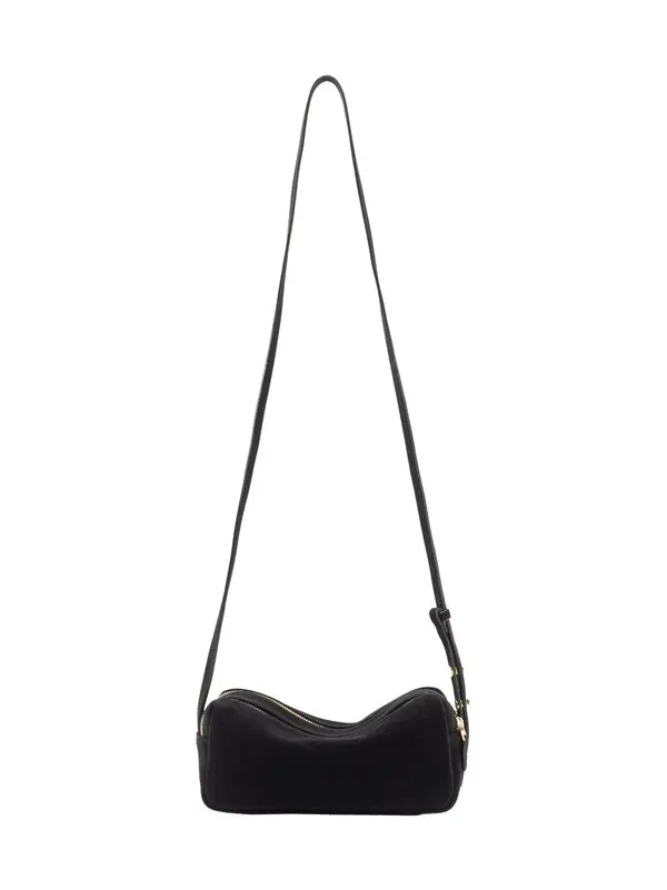 ELLEME Mini Trousse Suede Bag - Black