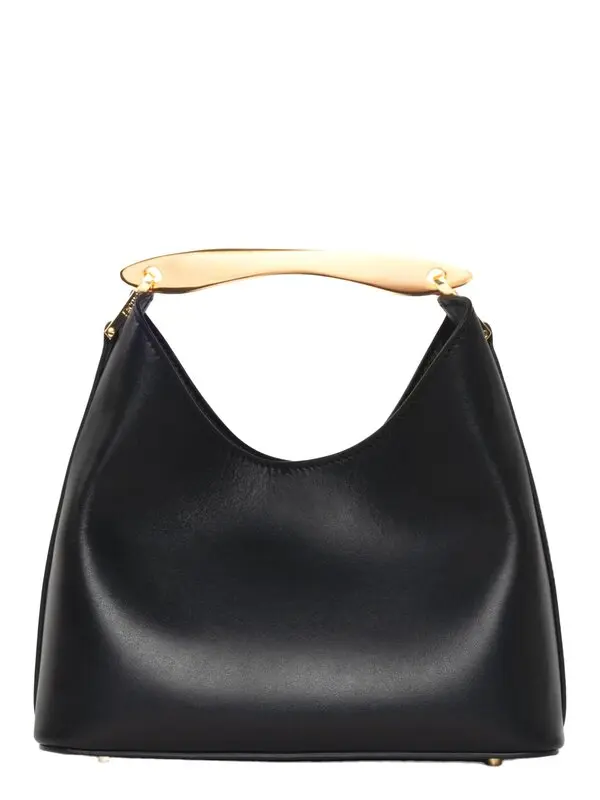 ELLEME Boomerang Small Leather Bag - Black