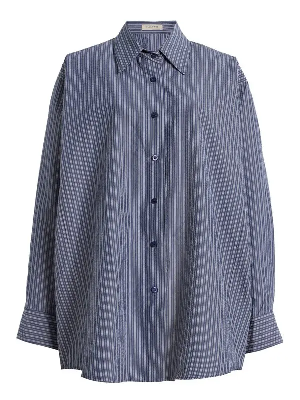 ELCE Ime Striped Shirt - Blue