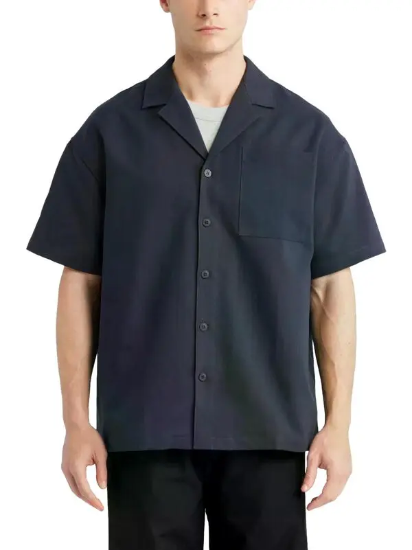 OFF DUTY Pocket Short-sleeve Shirt - Blue