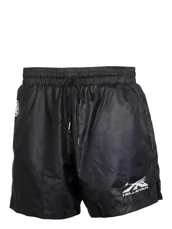 HELLSTAR Drawstring Shorts - Black