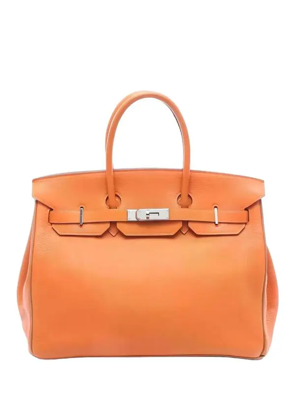 Hermès 2005 Birkin 35 Handbag - Orange
