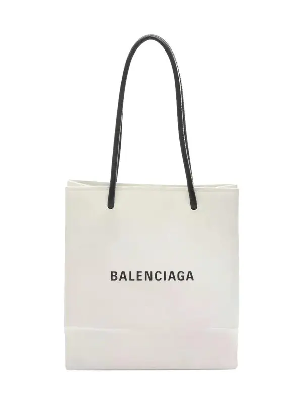 Balenciaga 2000s Xxs Shopping Tote Bag - Neutrals