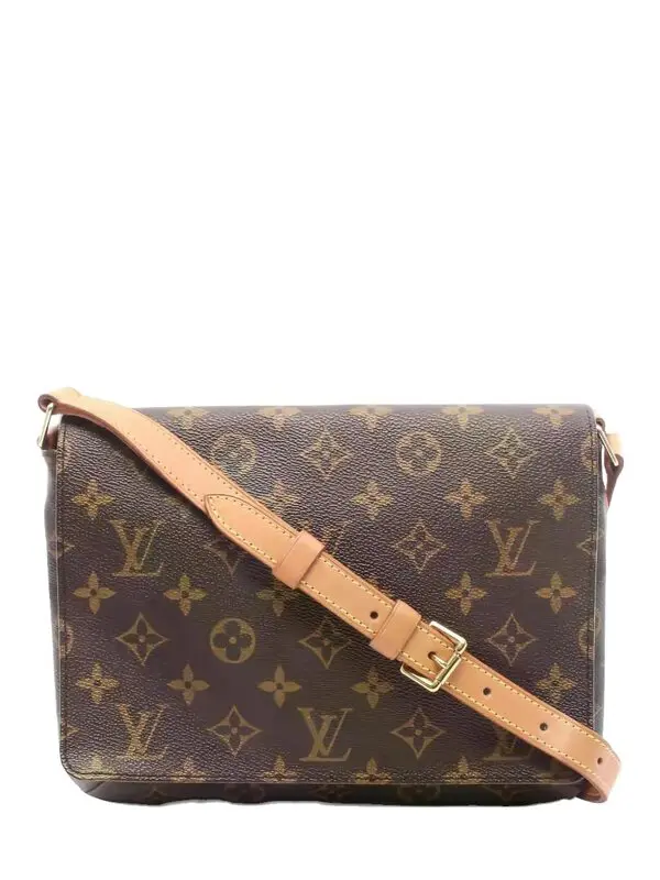 LOUIS VUITTON 2001 Musette Tango Monogram - Brown