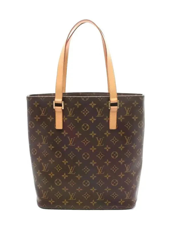 LOUIS VUITTON 2002 Gm Vivian Monogram Tote Bag - Brown