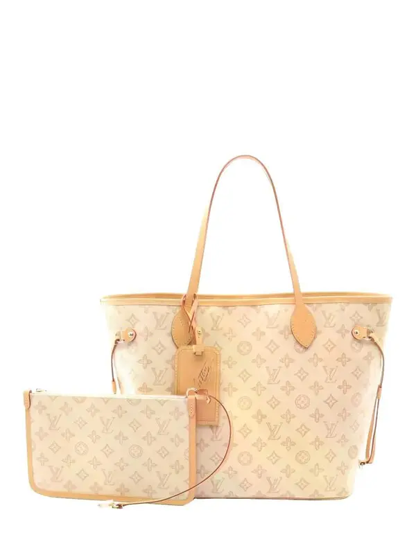 LOUIS VUITTON Neverfull Mm Monogram Tote Bag - Neutrals