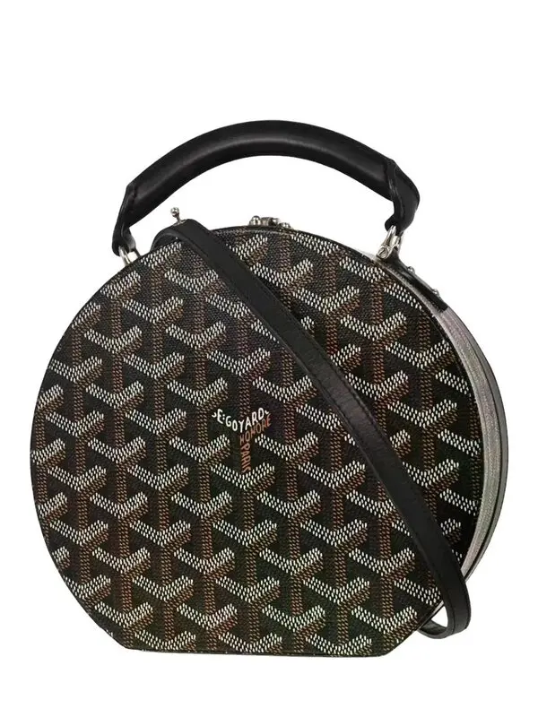 Goyard 2018 Alto Hatbox 2way Handbag - Black