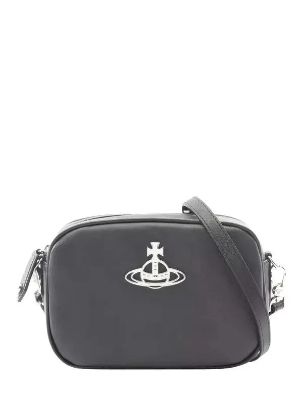 VIVIENNE WESTWOOD Anna Camera Shoulder Bag - Black