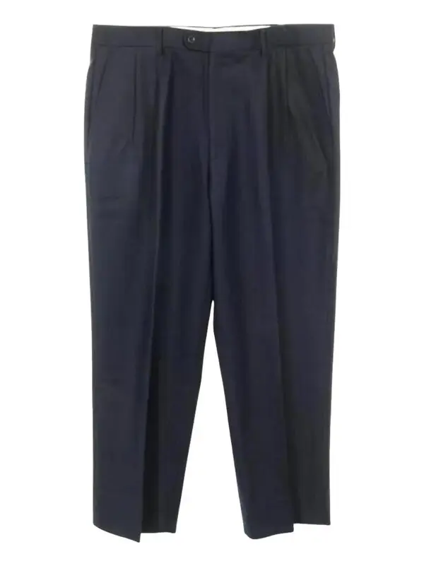 Hermès Slacks Wool Trousers - Blue