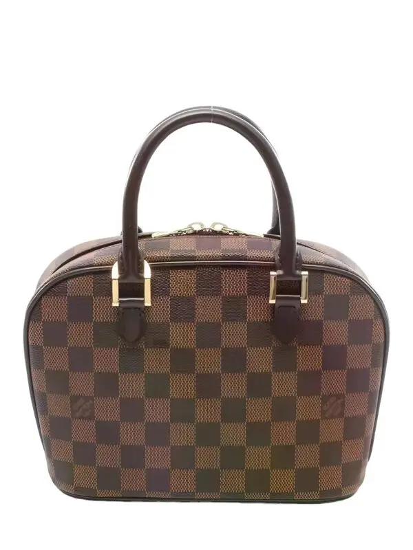 LOUIS VUITTON 2002 Mini Sarria Top-handle Tote Bag - Brown
