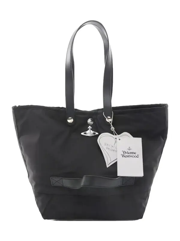 VIVIENNE WESTWOOD Canvas Tote Bag - Black