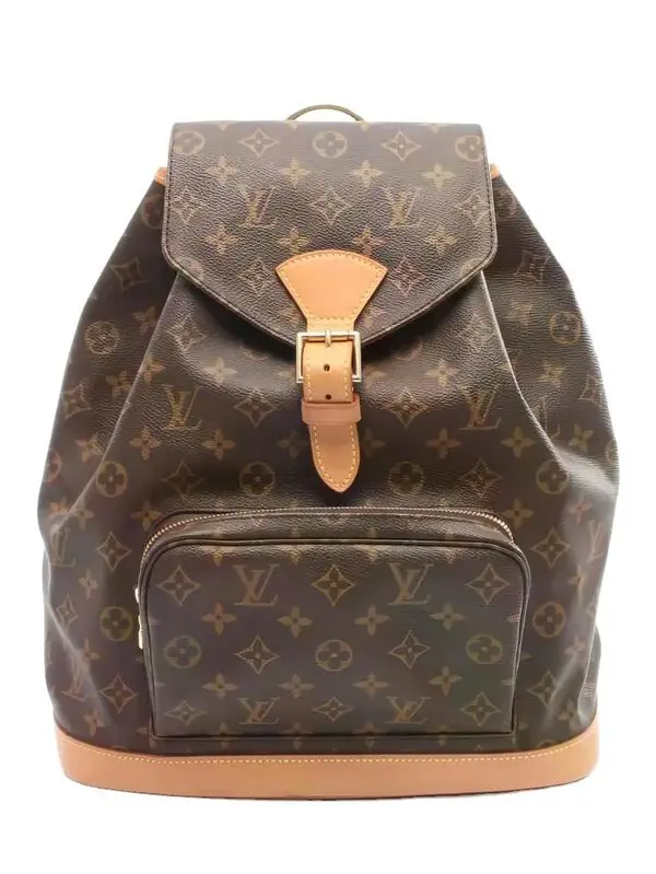 LOUIS VUITTON Gm 2000 Montsouris Monogram Backpack - Brown