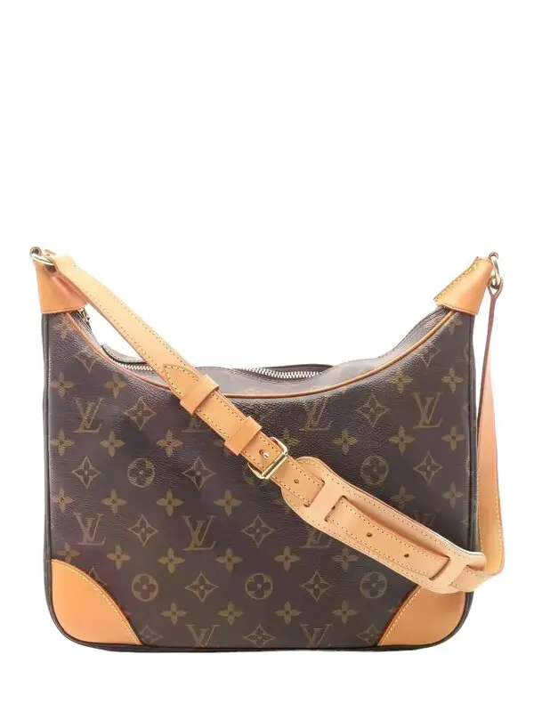 LOUIS VUITTON 2001 Pm Monogram Shoulder Bag - Brown