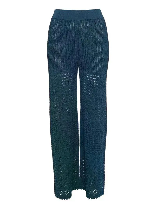 ERES Emblème Crochet Trousers - Blue