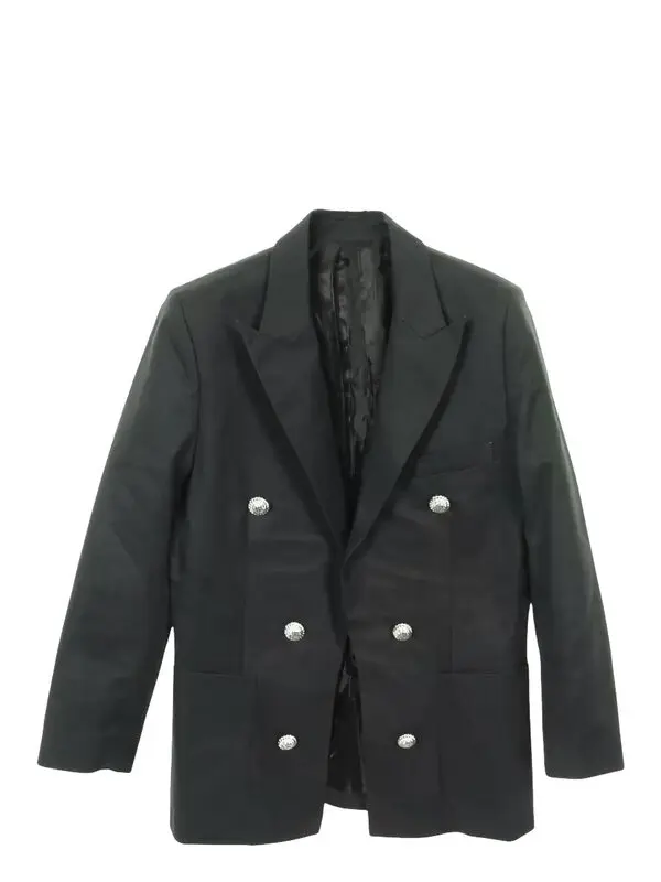 Balmain 2000s Double-breasted Blazer - Black