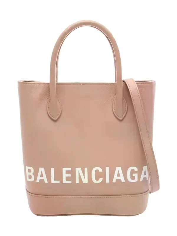 Balenciaga Leather Handbag - Neutrals