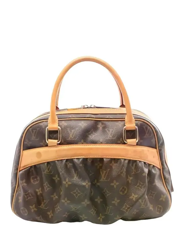 LOUIS VUITTON 2005 Mitzi Monogram Handbag - Brown
