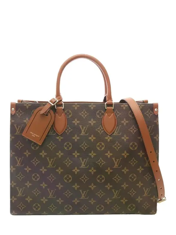 LOUIS VUITTON 2021 Monogram On-the-go Organizer - Brown