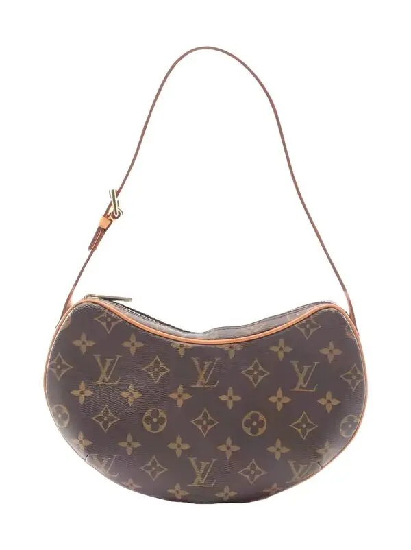 LOUIS VUITTON 2008 Croissant Monogram Shoulder Bag - Brown
