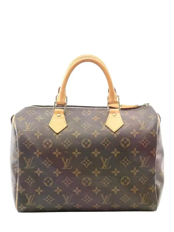 LOUIS VUITTON 2006 30 Speedy Monogram Handbag - Brown