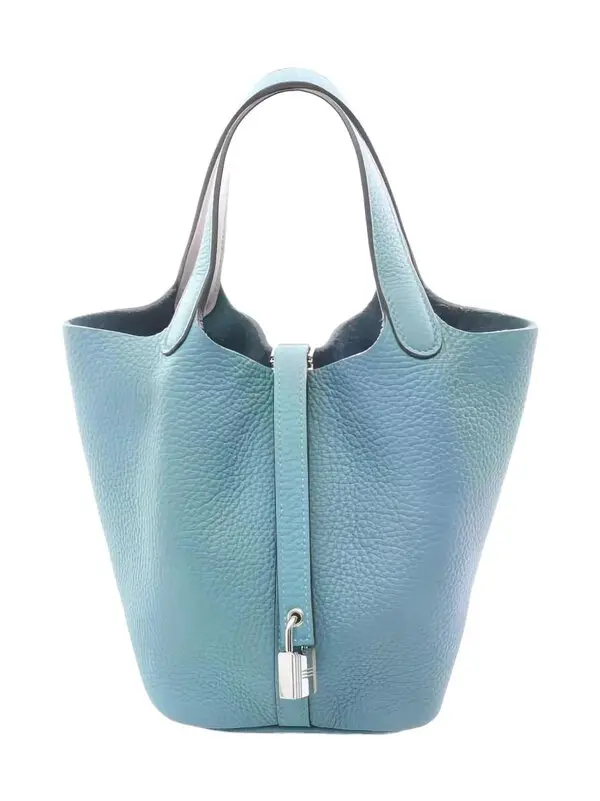 Hermès 2024 Picotin Lock Pm Tote Bag - Blue